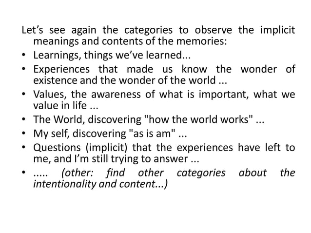 Autobiographical memory | PDF