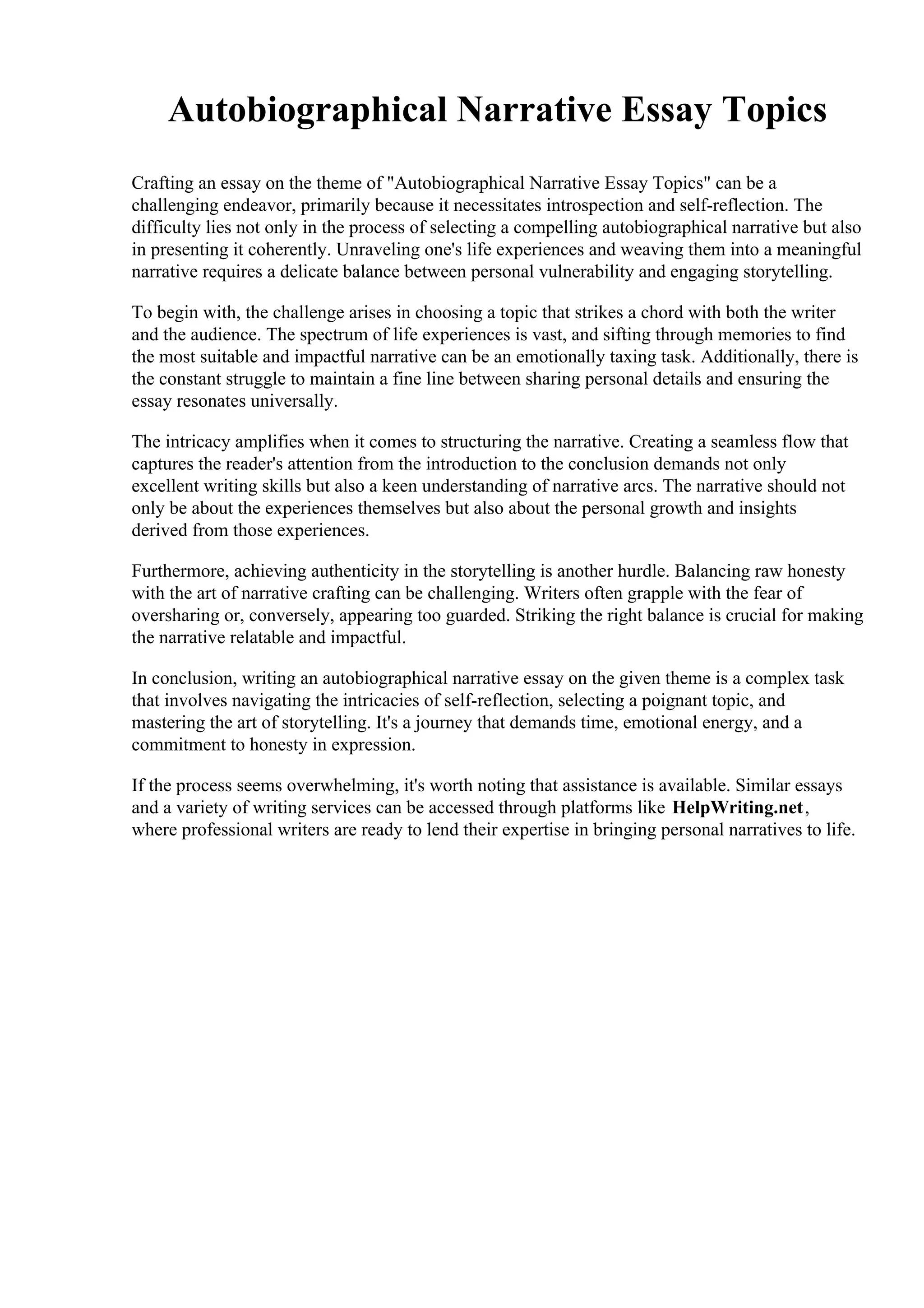 Autobiographical Narrative Essay Topics.pdf