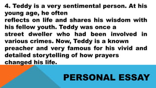 lesson 1 in autobiography- creative nonfiction | PPTX