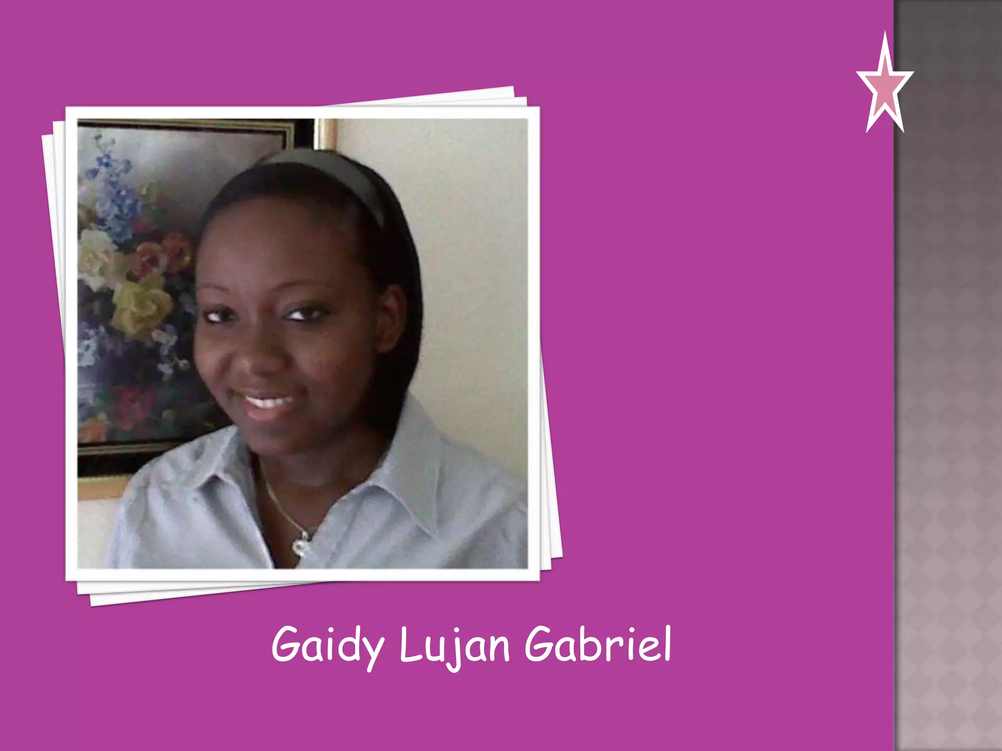 Autobiography of Gaidy Gabriel | PPTX