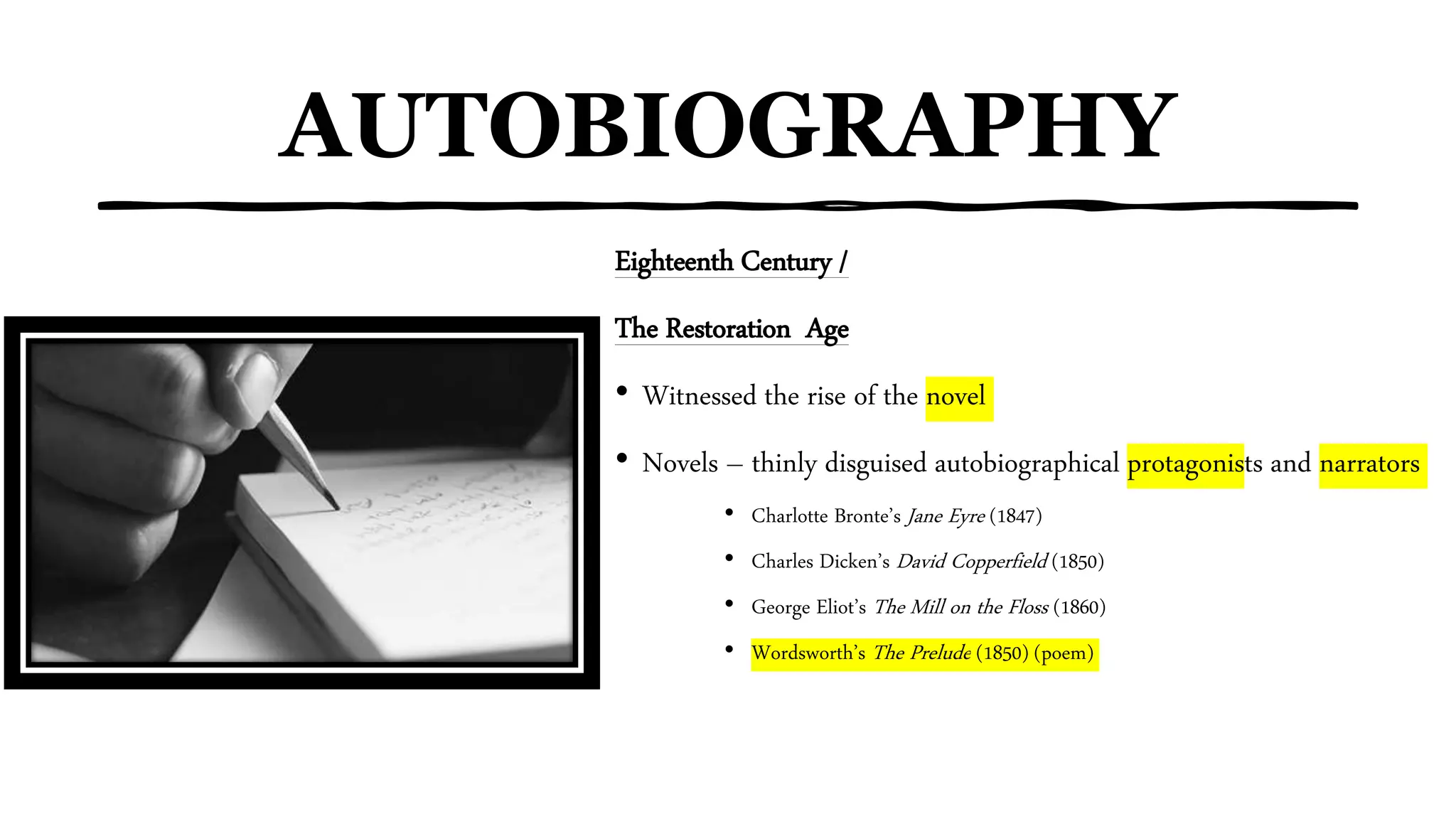 Autobiography | PPTX