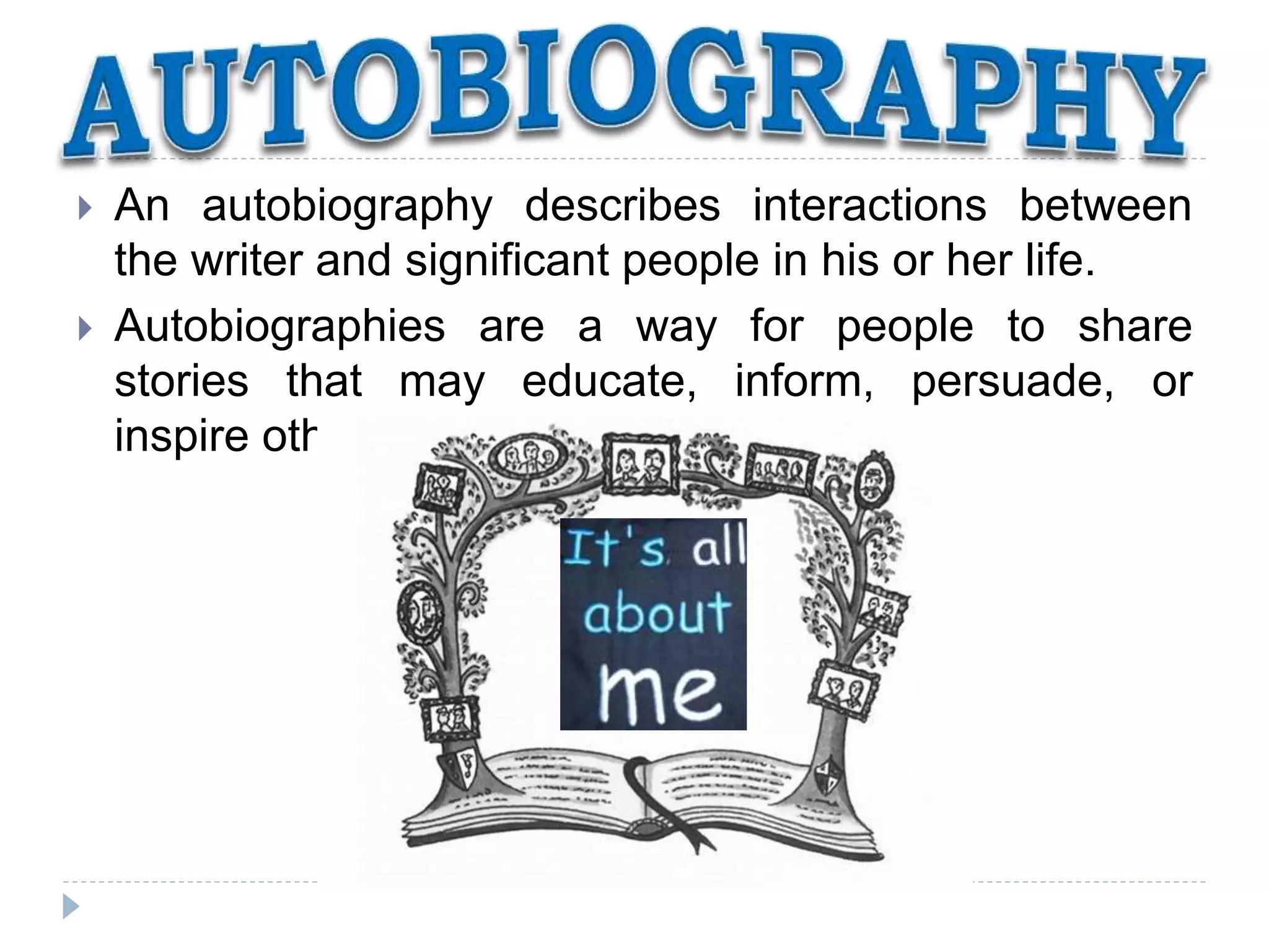 What is an Autobiography? | PPTX