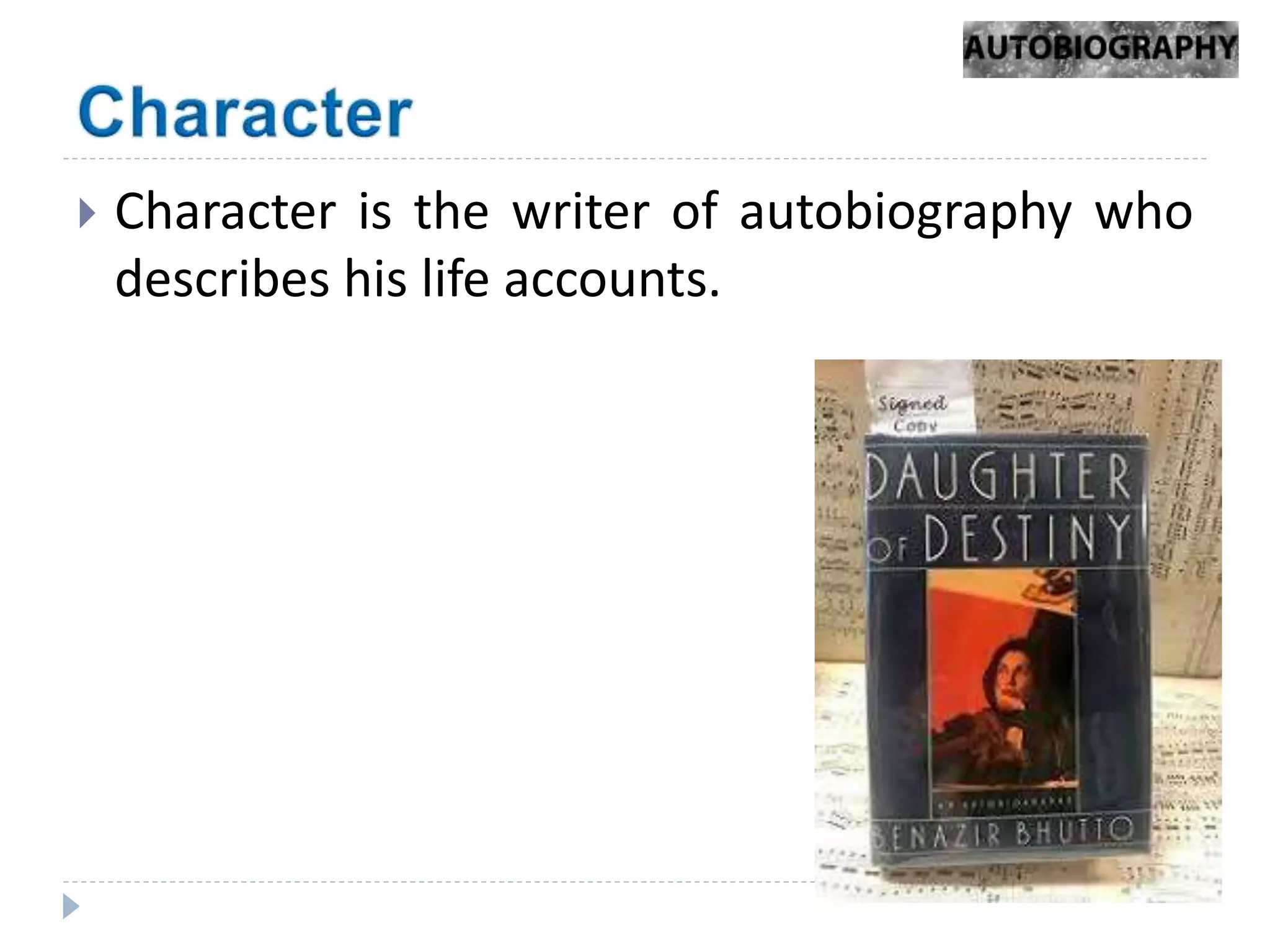 What is an Autobiography? | PPTX