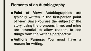 autobiography.pptx