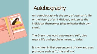 English 6 AutoBiography.powerpointpresentation | PPTX