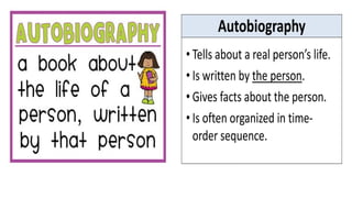 Creative Writing Skills: How to write Autobiography.pptx