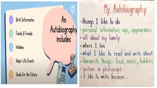 Creative Writing Skills: How to write Autobiography.pptx
