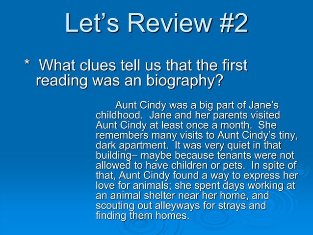 Autobiography and biography notes and lesson.ppt