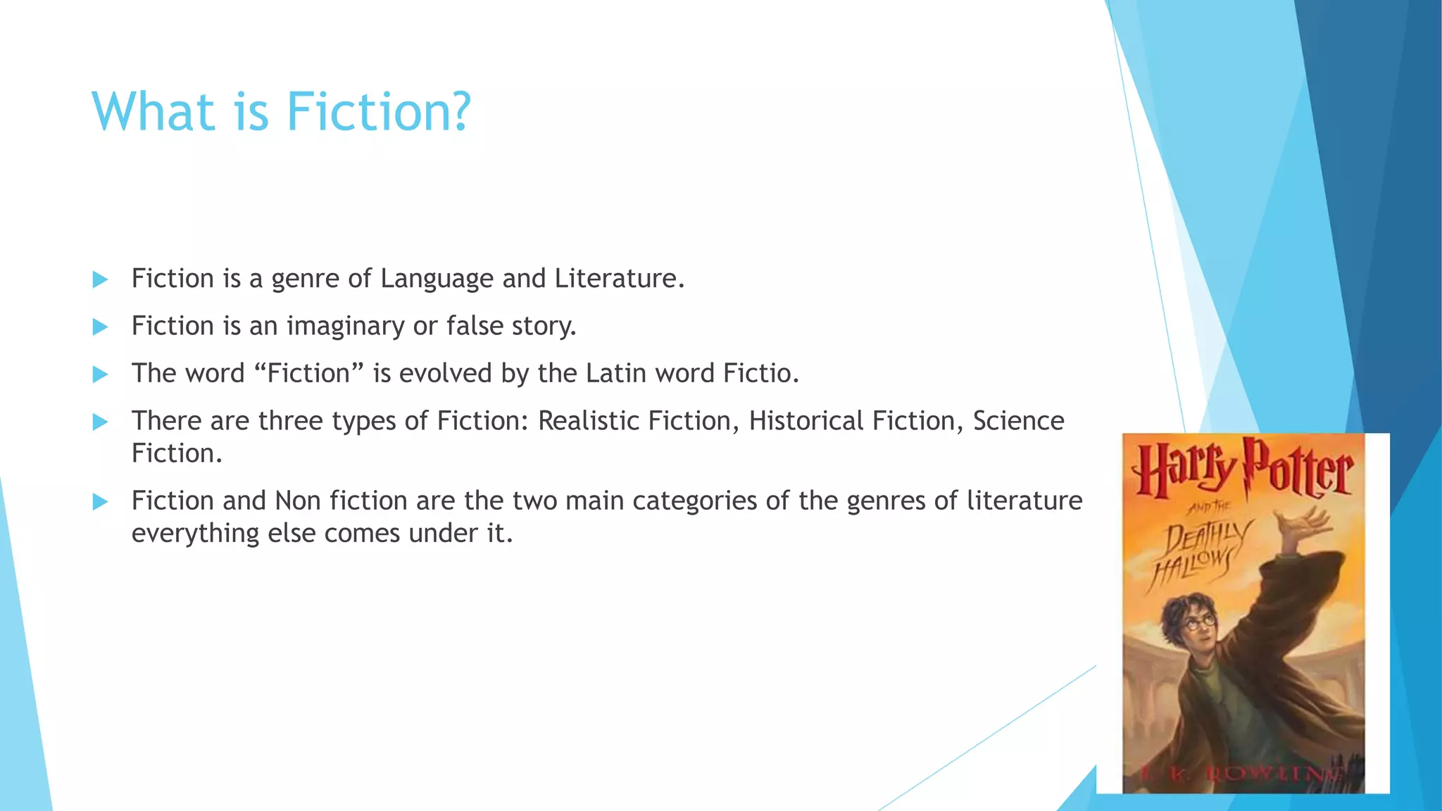 Autobiography and fiction | PPTX