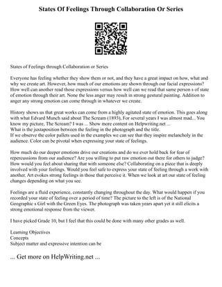 Autobiography Example Autobiography Template, | PDF