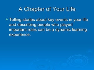 Autobiography Powerpoint | PPT | Hobbies & Interests