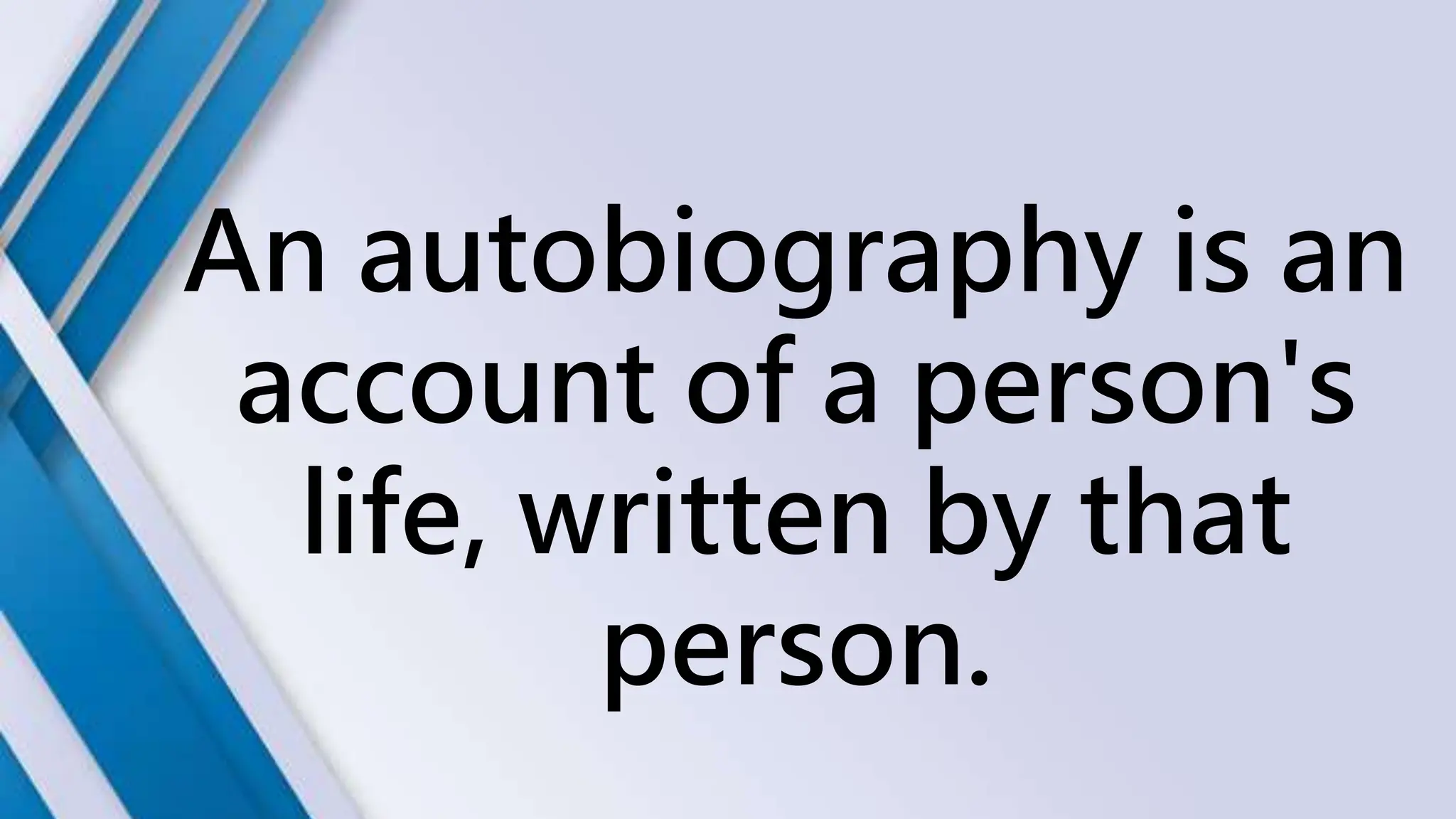 Autobiography Writing Task with Rubricspptx | PPT