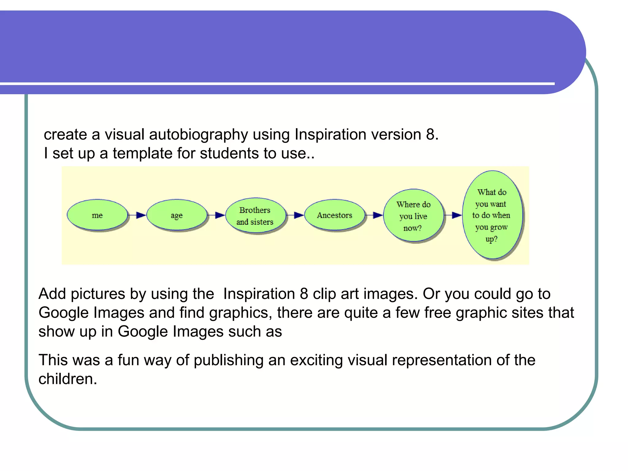 Visual Autobiograhpies | PPT | Technology & Computing