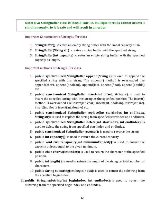 Autoboxing and unboxing | PDF