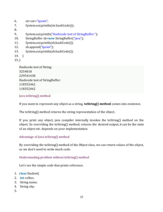 Autoboxing and unboxing | PDF