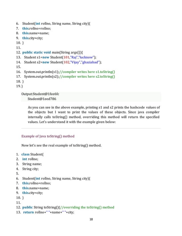 Autoboxing and unboxing | PDF
