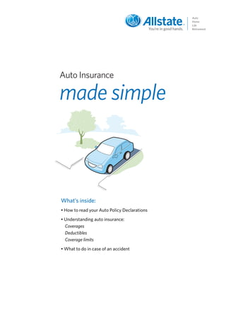 Auto Insurance Brochure | PDF