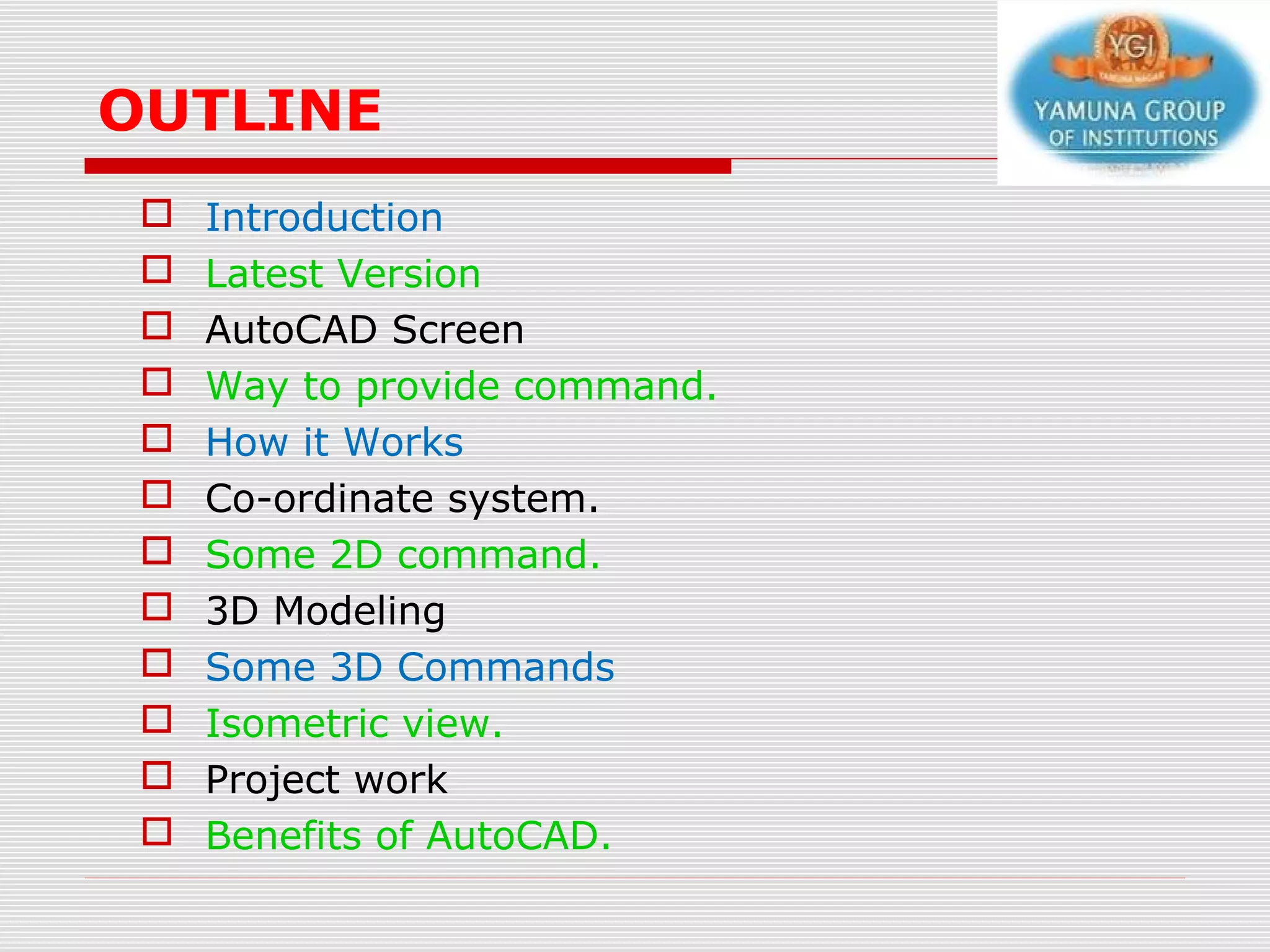 Anurag Arpan (PPT on AutoCAD ) | PPT