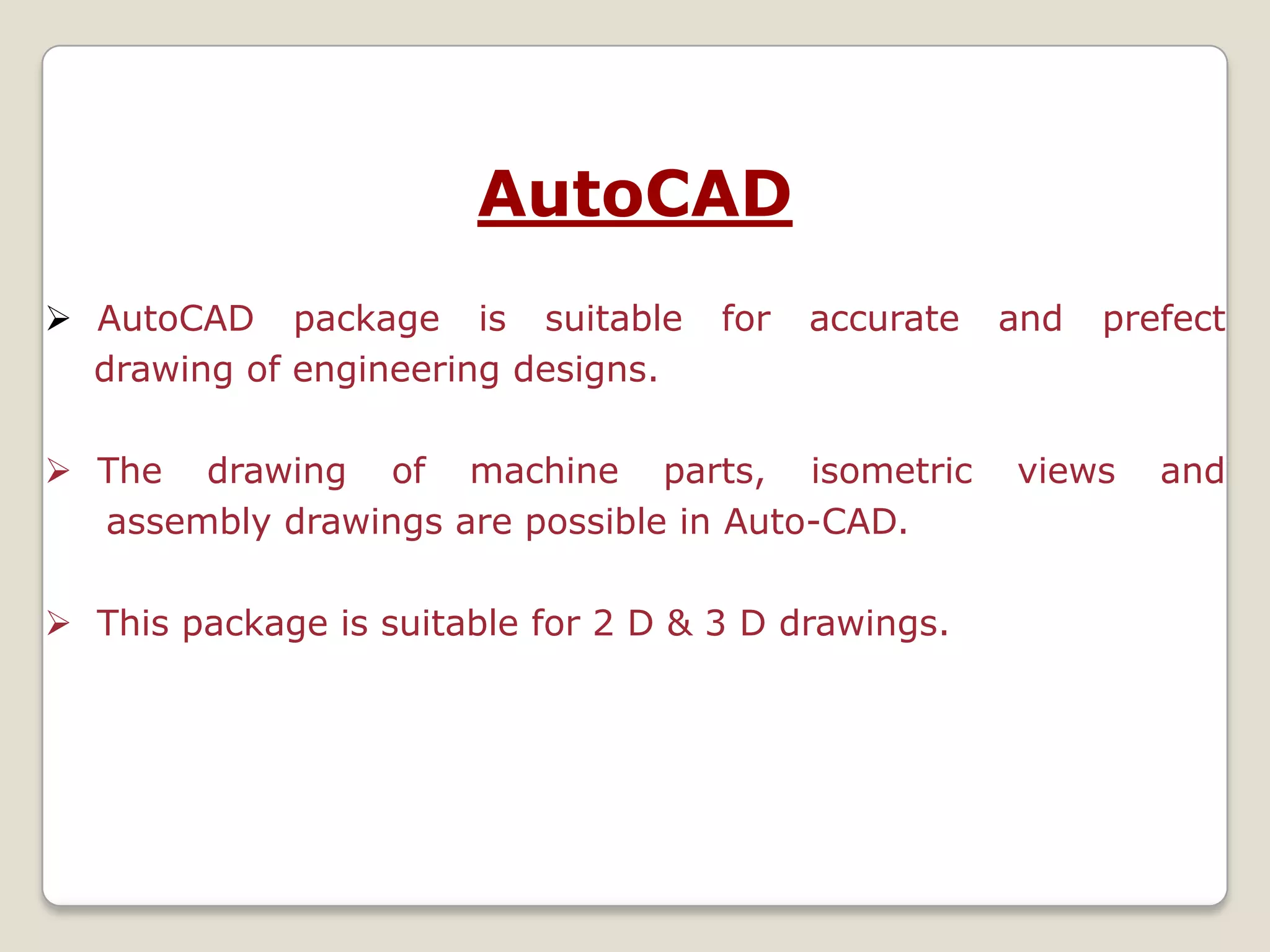 Autocad | PPTX