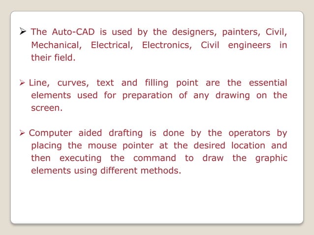 Autocad | PPTX