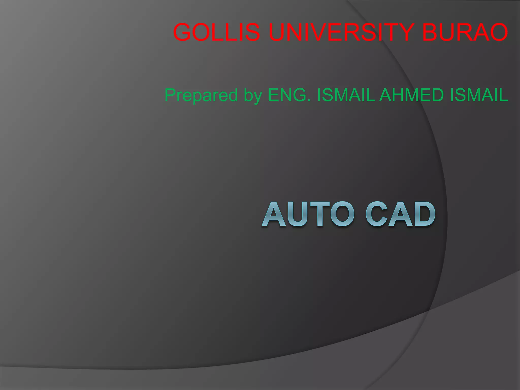 Auto cad | PPT