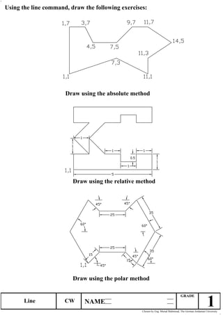 AutoCAD sheets | PDF