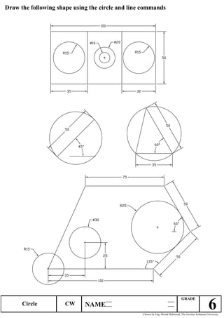 AutoCAD sheets | PDF