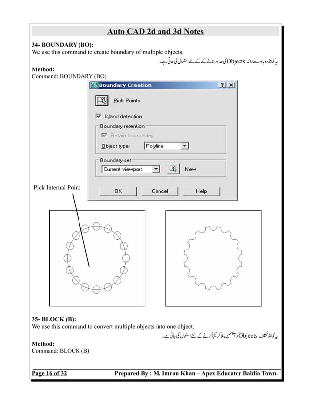 Auto CAD Notes | PDF