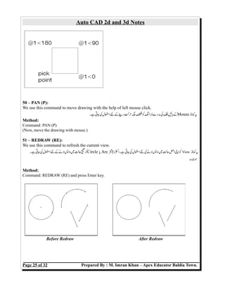 Auto CAD Notes | PDF