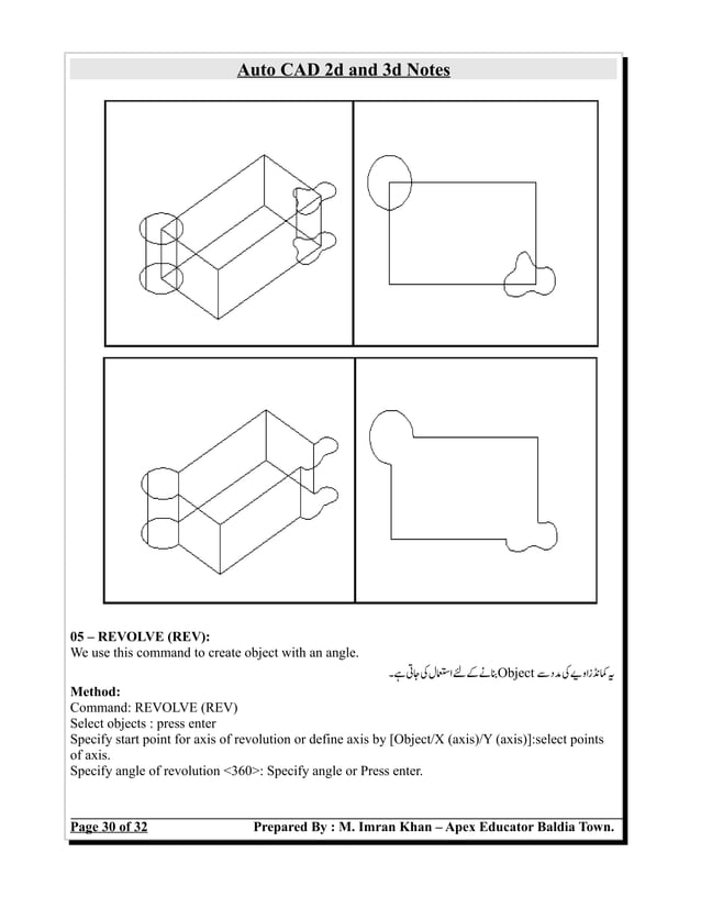 Auto CAD Notes | PDF
