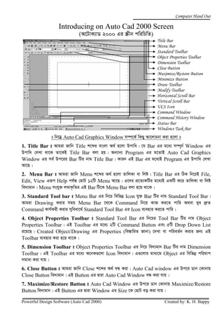 Autocad | PDF | Computer Software and Applications | Computing