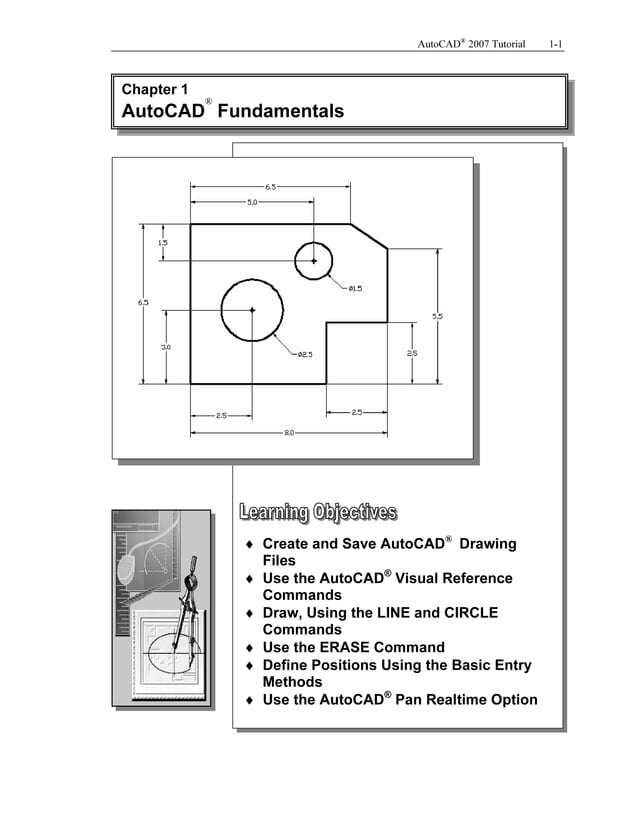 Autocad 2007 Workbook Tutorial | PDF