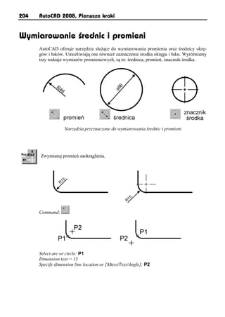 AutoCAD 2008. Pierwsze kroki | PDF