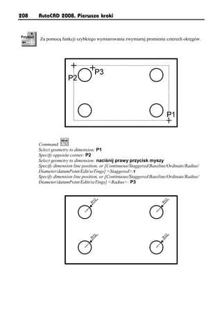 AutoCAD 2008. Pierwsze kroki | PDF