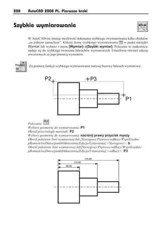 AutoCAD 2008 PL. Pierwsze kroki | PDF