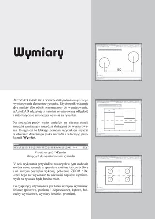 AutoCAD 2008 PL. Pierwsze kroki | PDF
