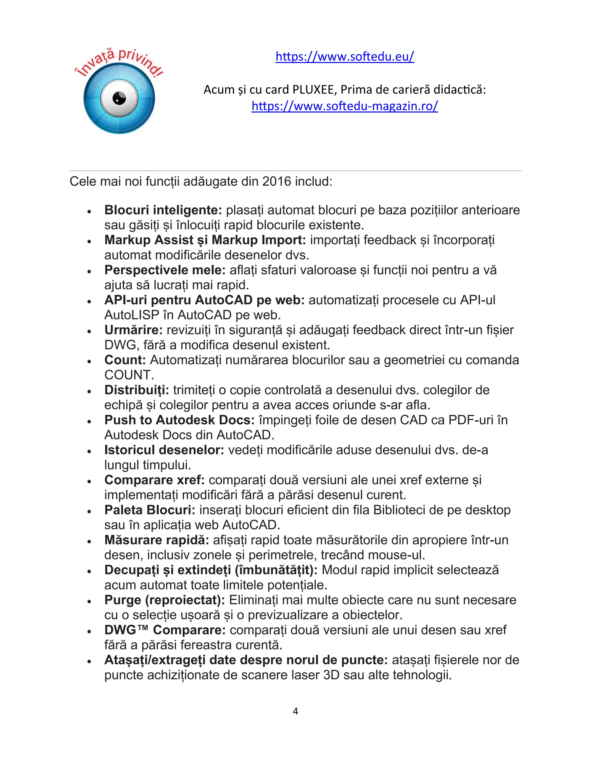 AutoCAD 2024 ce este nou in 2024 si 2025 | PDF