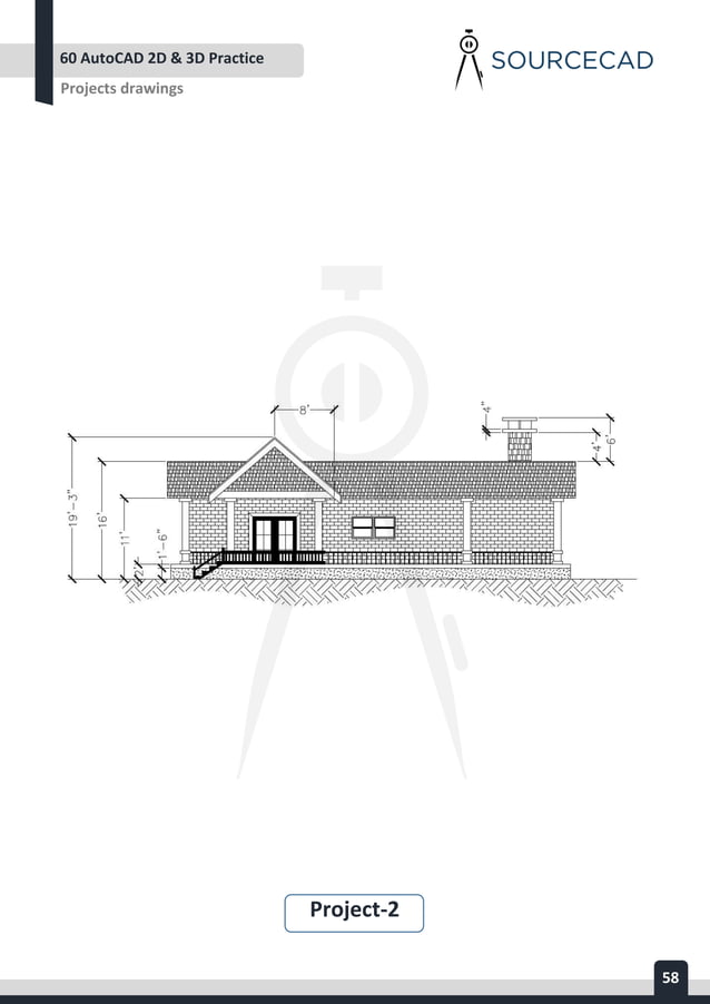 AUTOCAD 2D&3D PRACTICE DRAWING | PDF