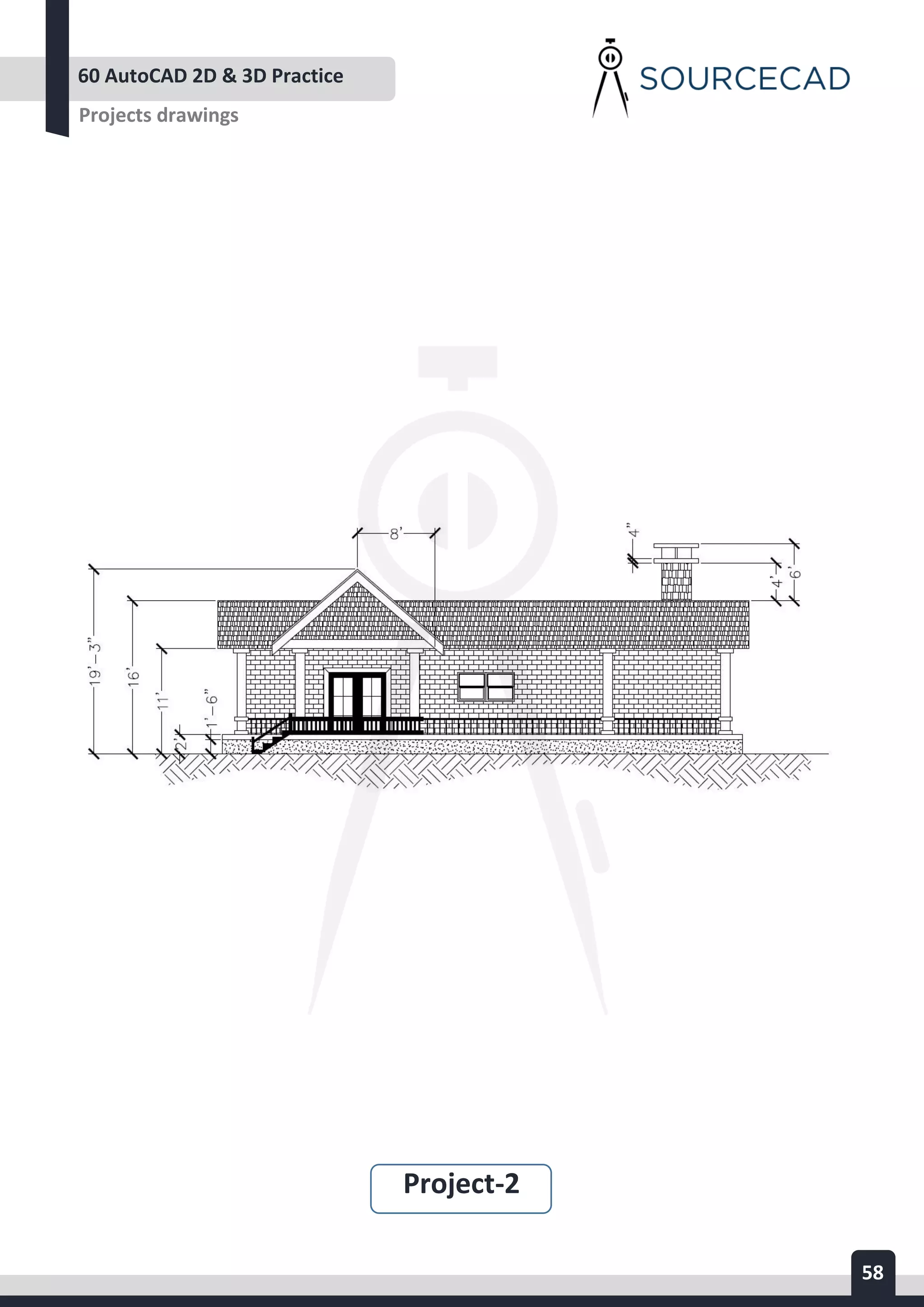 AUTOCAD 2D&3D PRACTICE DRAWING | PDF