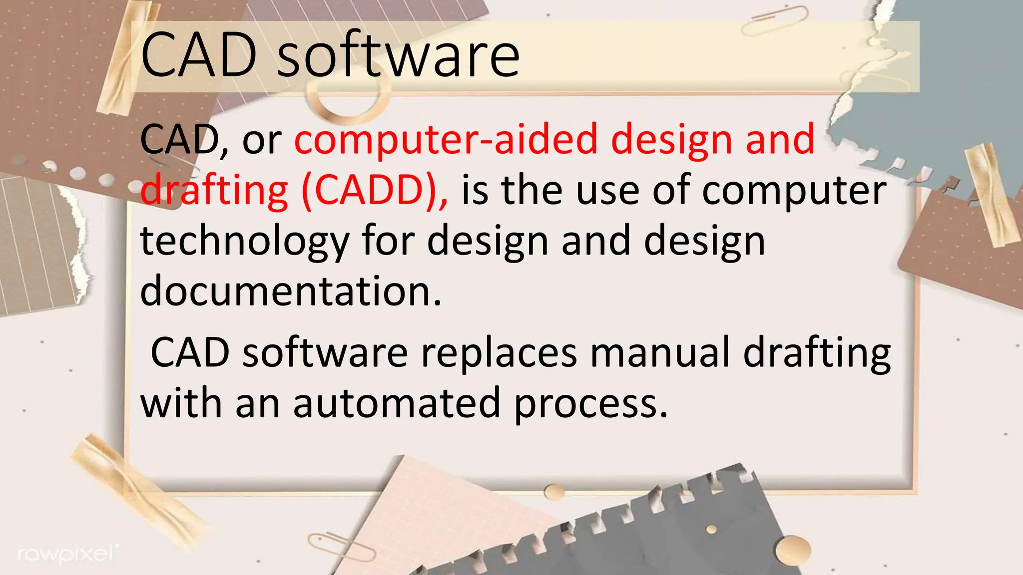 AUTO CAD TECHNICAL DRAFTING MODULES FOR GRADE 9 AND GRADE 10 | PPTX
