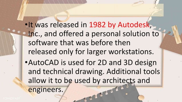 AUTO CAD TECHNICAL DRAFTING MODULES FOR GRADE 9 AND GRADE 10 | PPTX