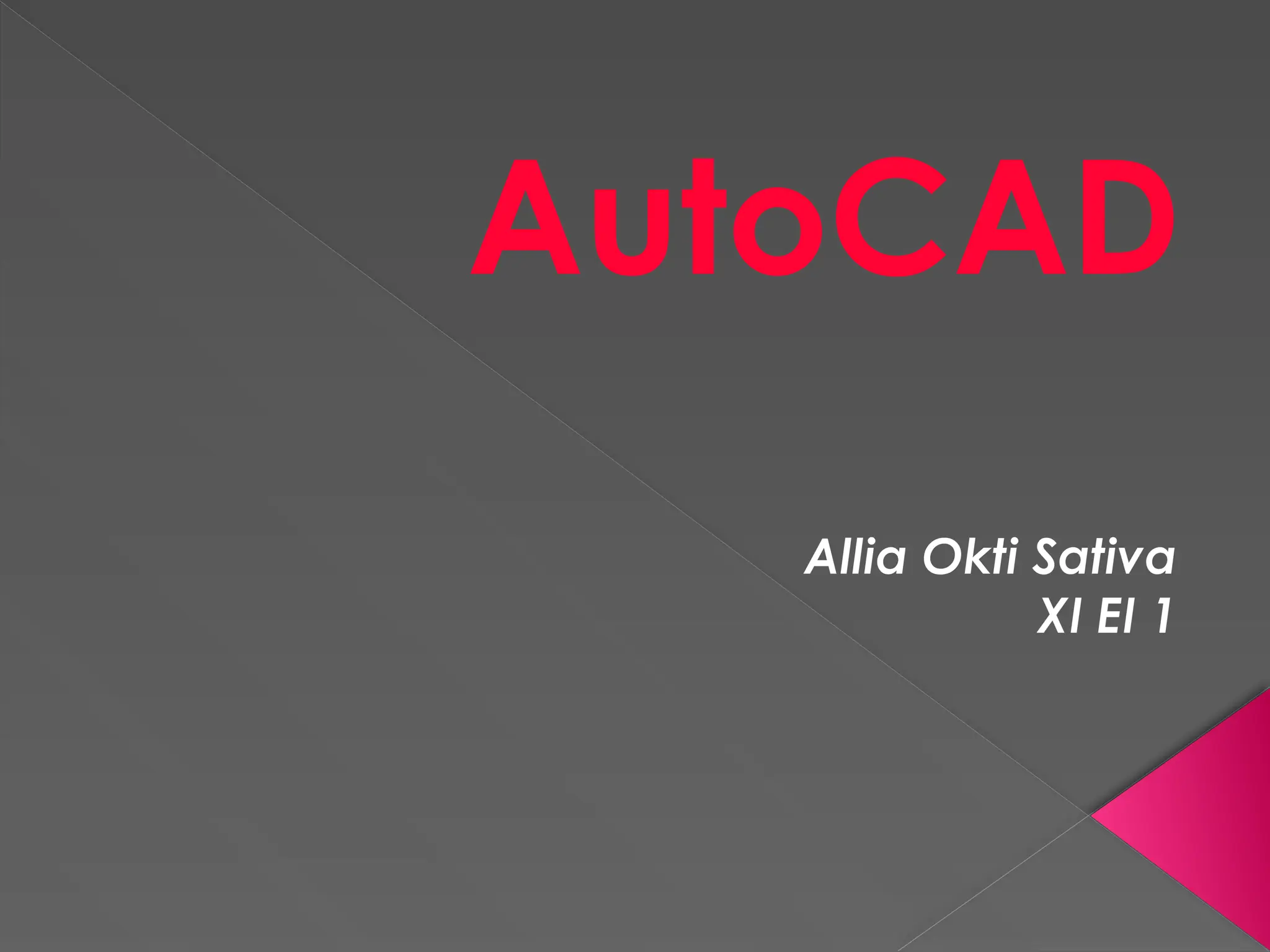 cara belajar autocad basic pemula .pptx
