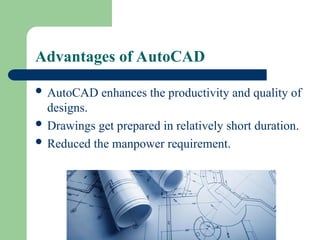 AutoCAD.ppt for Engineering purposes & Designing | PPT