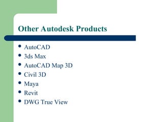 AutoCAD.ppt for Engineering purposes & Designing | PPT