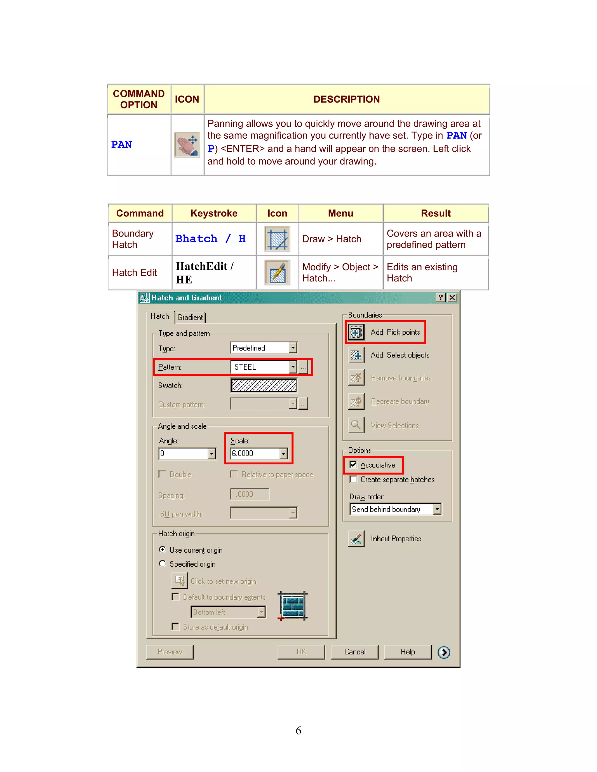 Introduction to AutoCAD Commands | PDF