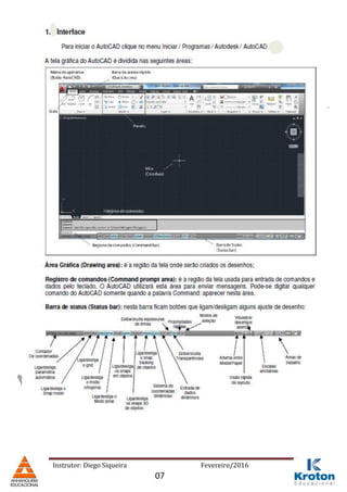 Auto cad introdução à plataforma 2d-rev01 | PDF