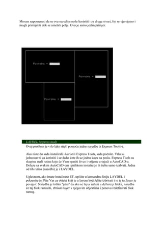 Autocad naredbe | DOC