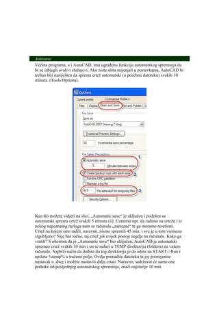 Autocad naredbe | DOC