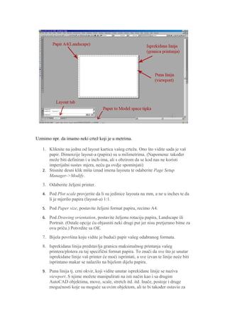 Autocad naredbe | DOC