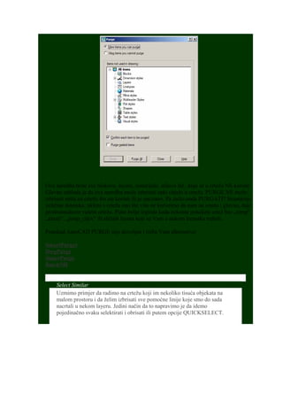Autocad naredbe | DOC